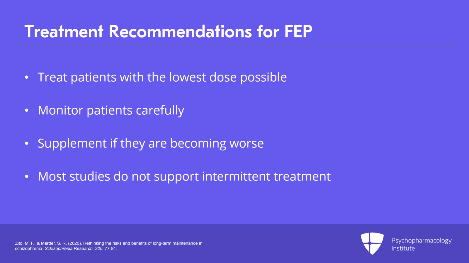 Psychopharmacology Institute